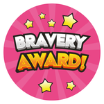 Bravery Award Star Reward Stickers — MyClassroom