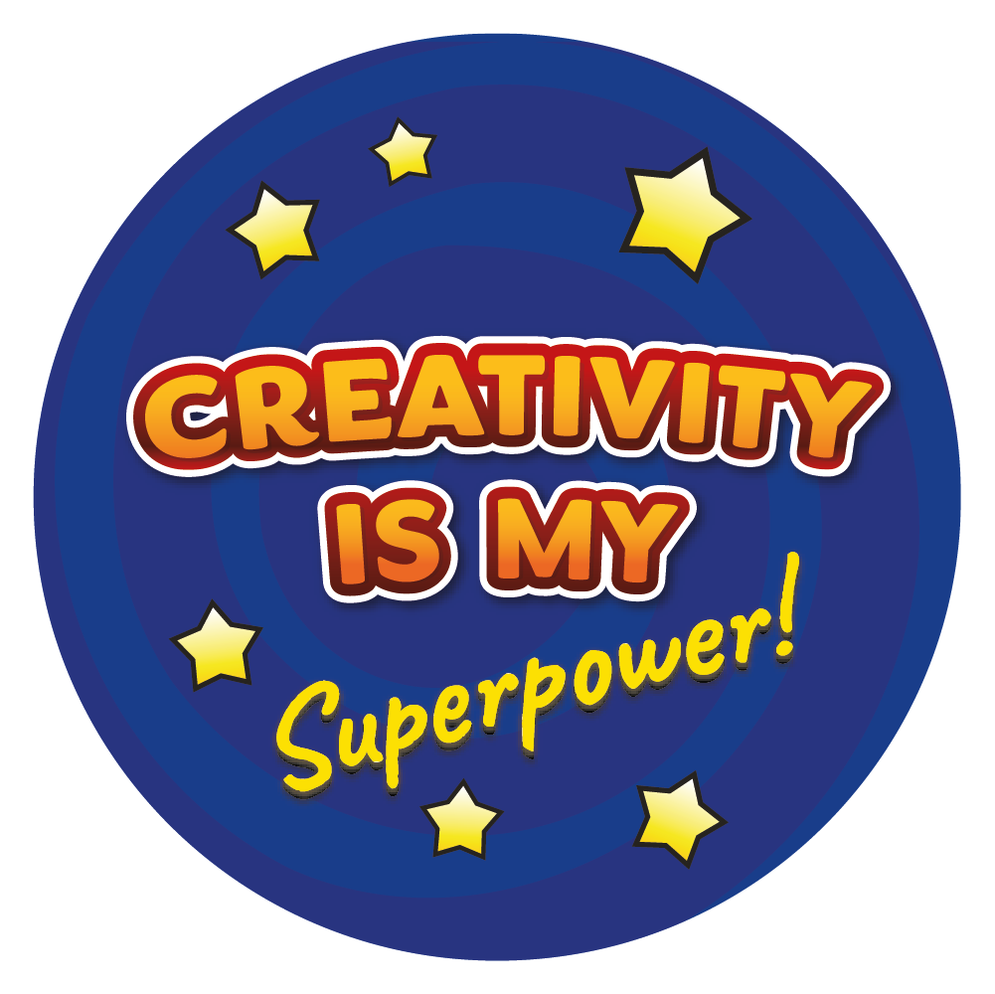 Creativity is my Superpower Reward Stickers — MyClassroom