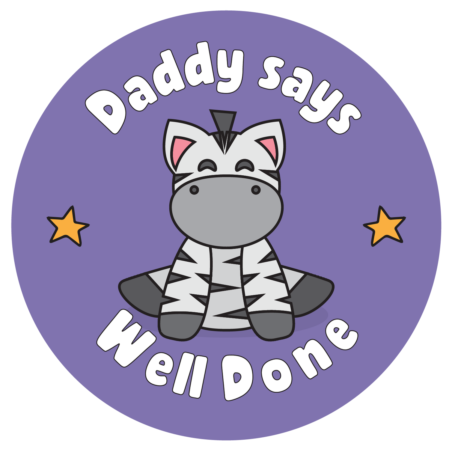 Mummy & Daddy Says Well Done Reward Stickers — MyClassroom