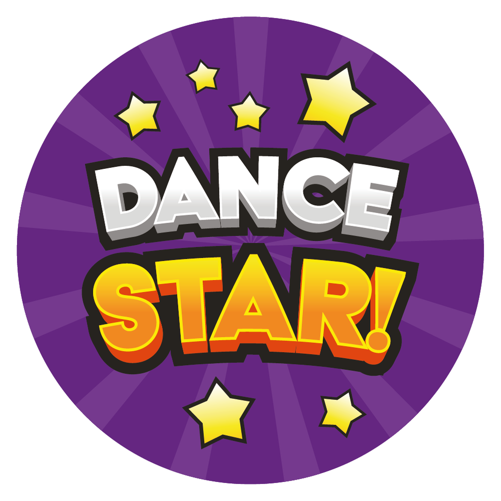 Dance Star Reward Stickers — MyClassroom