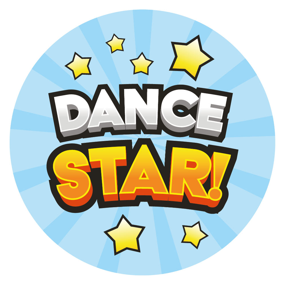 Dance Star Reward Stickers — MyClassroom
