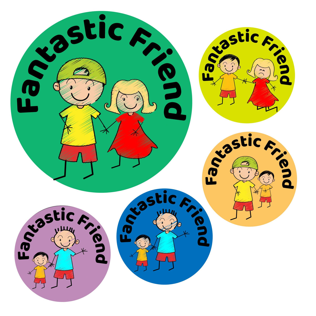 Fantastic Friend Reward Stickers — MyClassroom