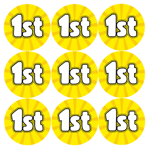 1st Place Sports Day Reward Stickers — MyClassroom