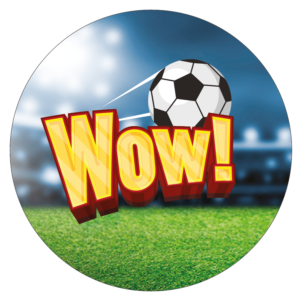 Football Well Done Reward Stickers — MyClassroom