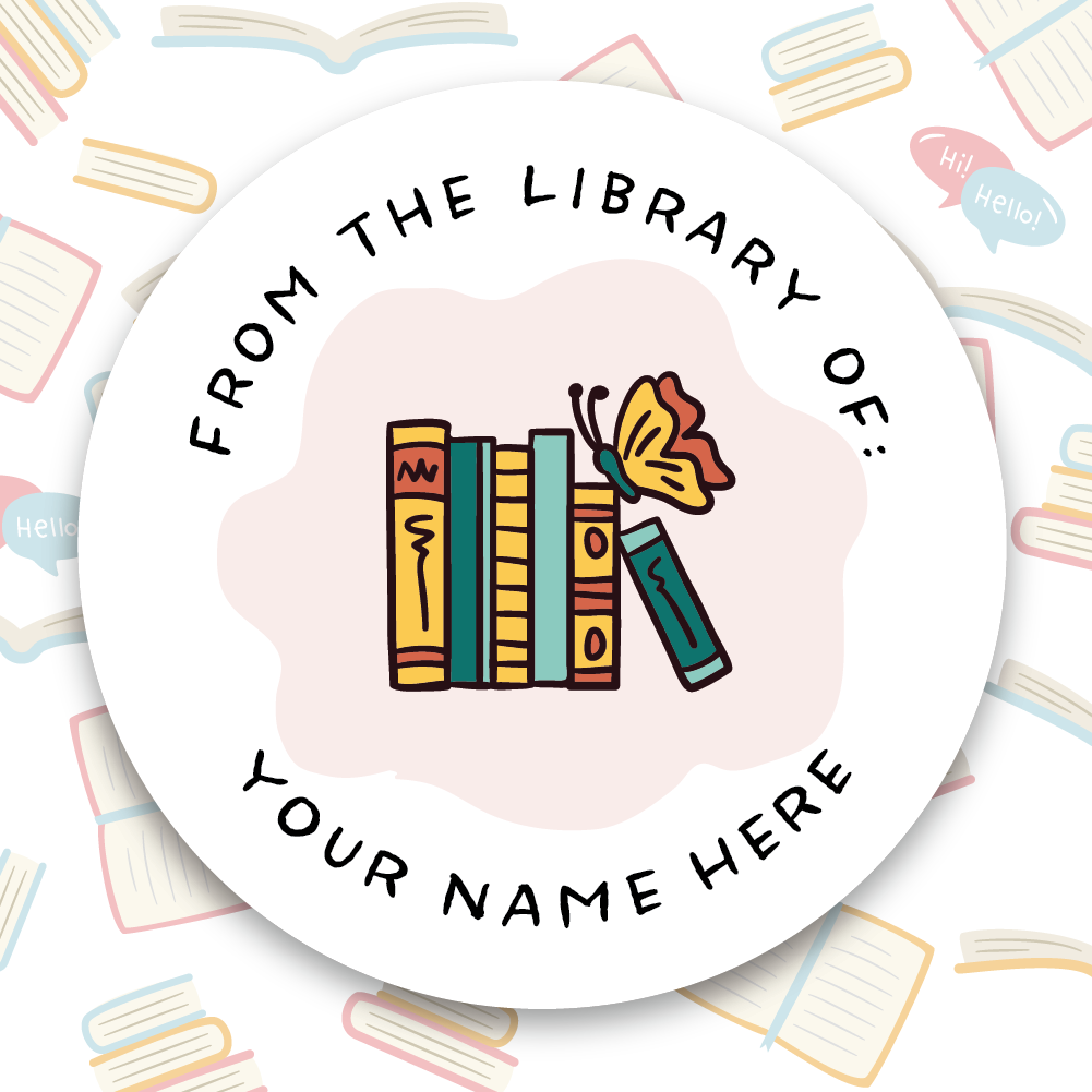 Personalised From the Library of Stickers — MyClassroom