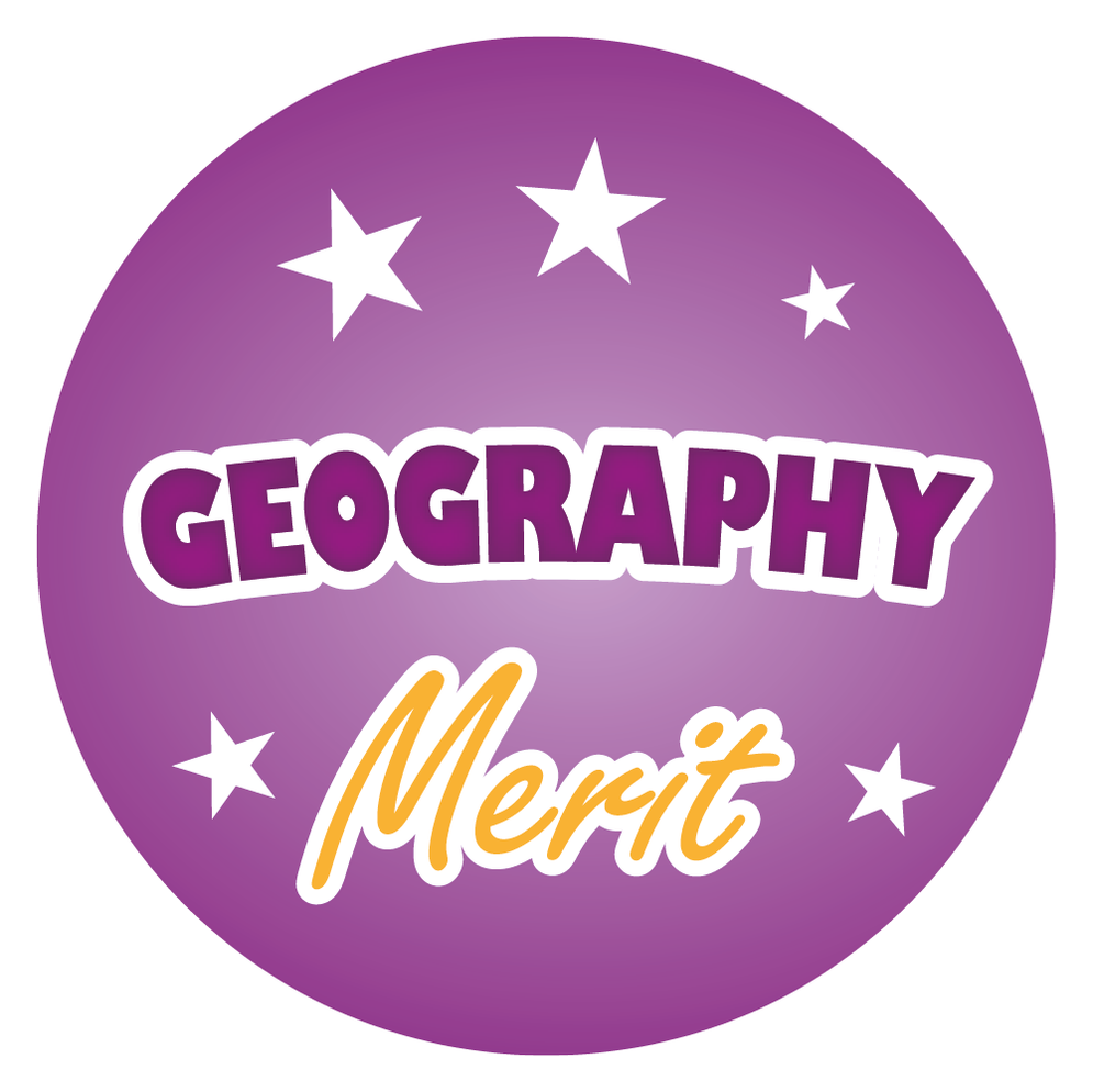 Geography Merit Reward Stickers — MyClassroom