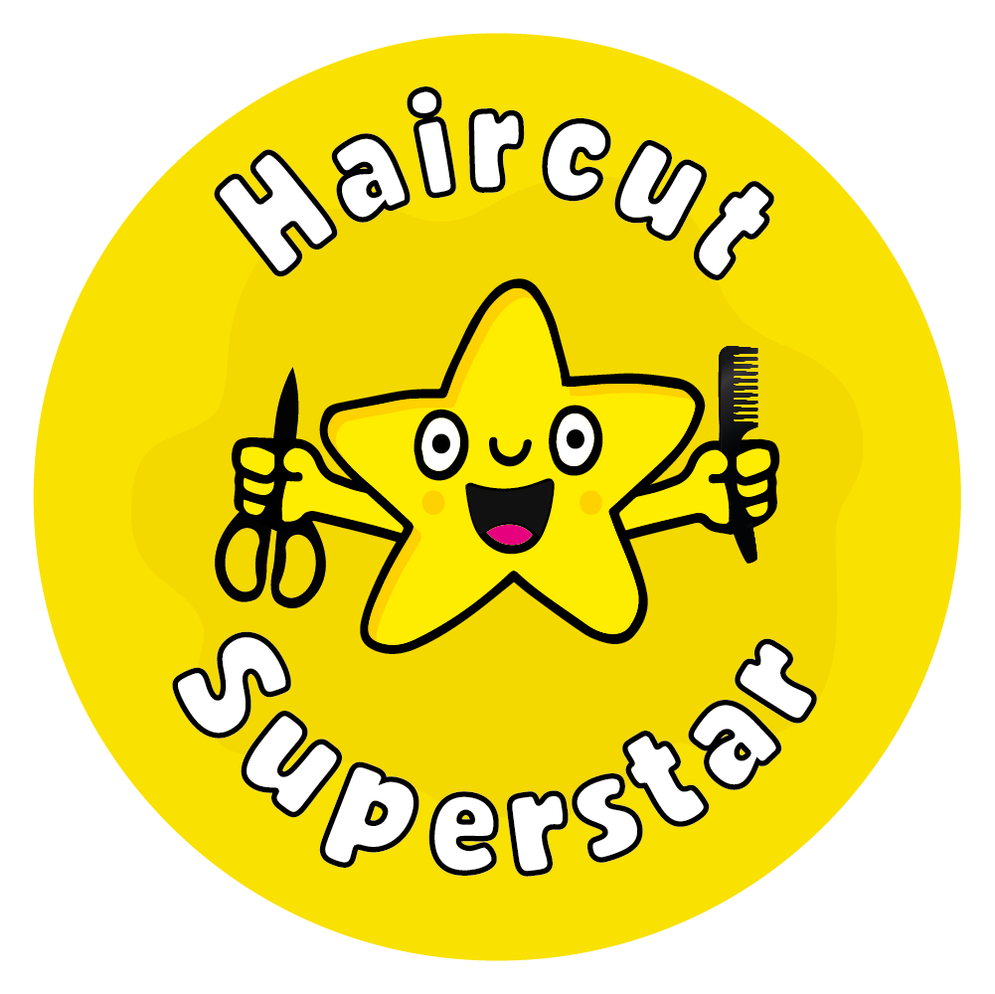 Haircut Superstar Reward Stickers — MyClassroom