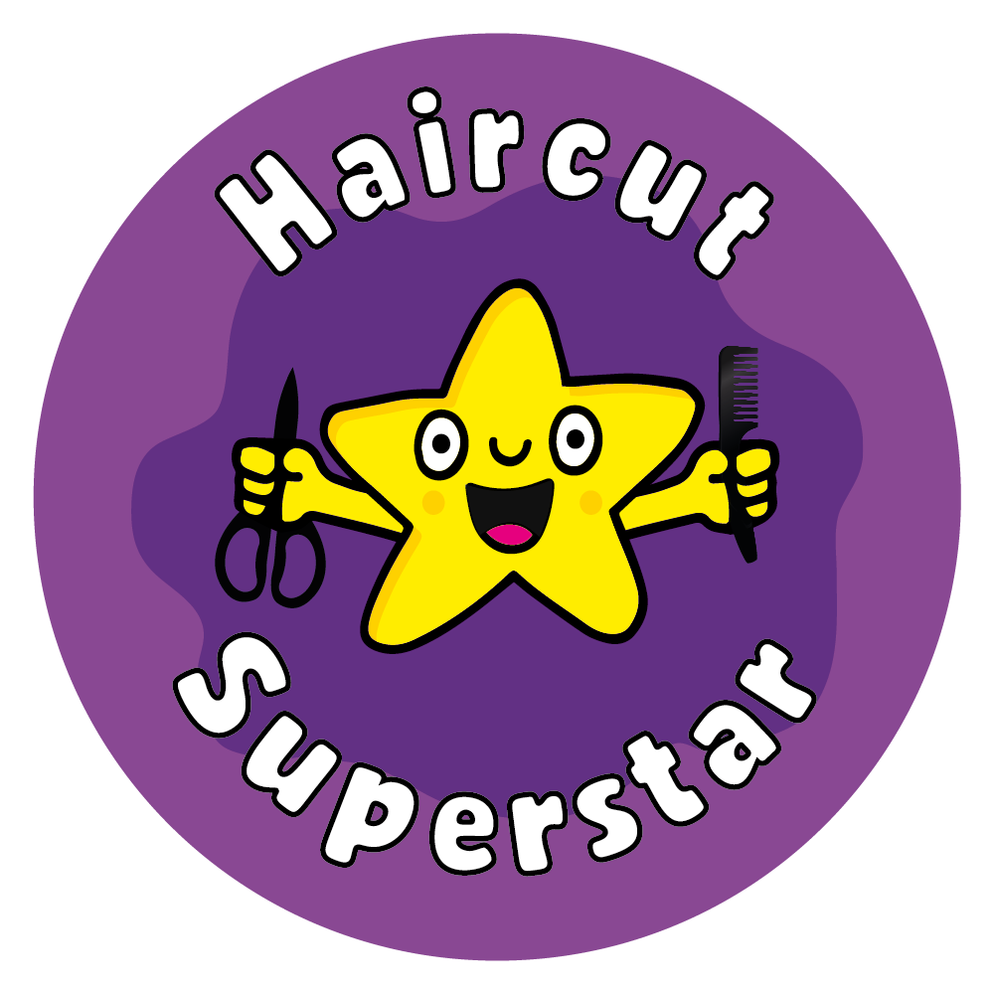 Haircut Superstar Reward Stickers — MyClassroom