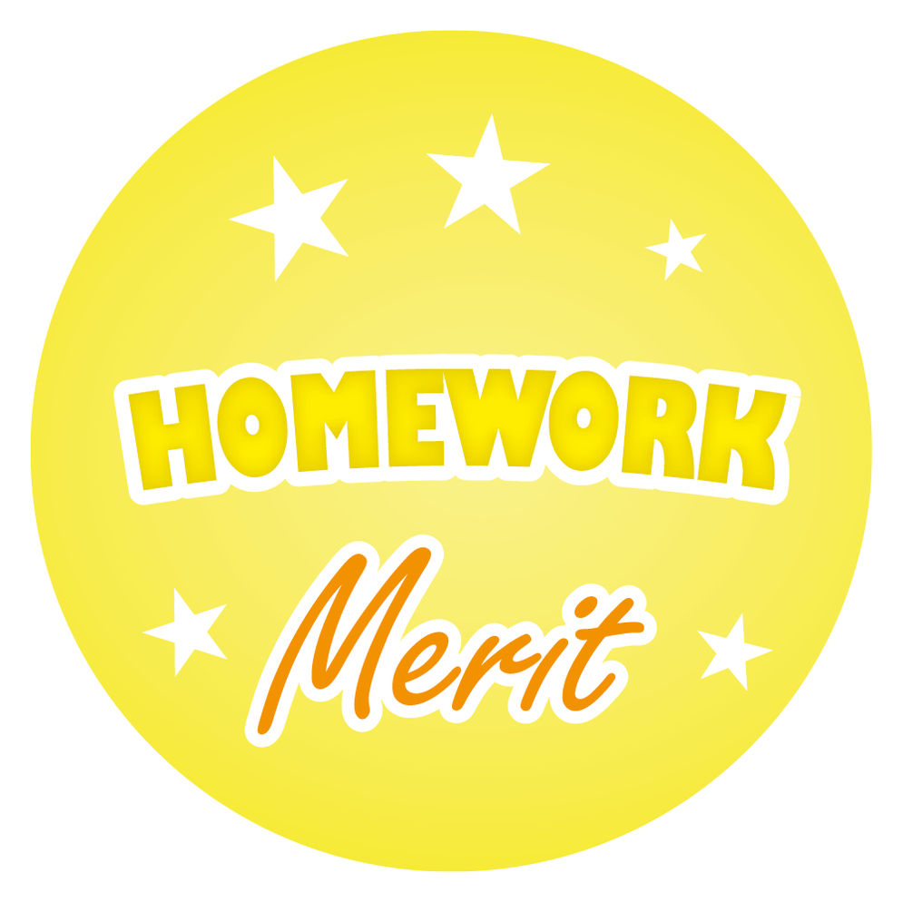 Homework Merit Reward Stickers — MyClassroom