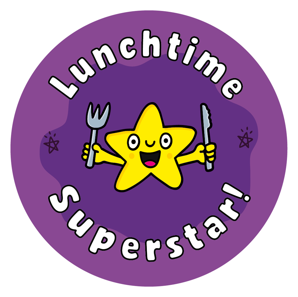 Lunchtime Superstar Reward Stickers — MyClassroom