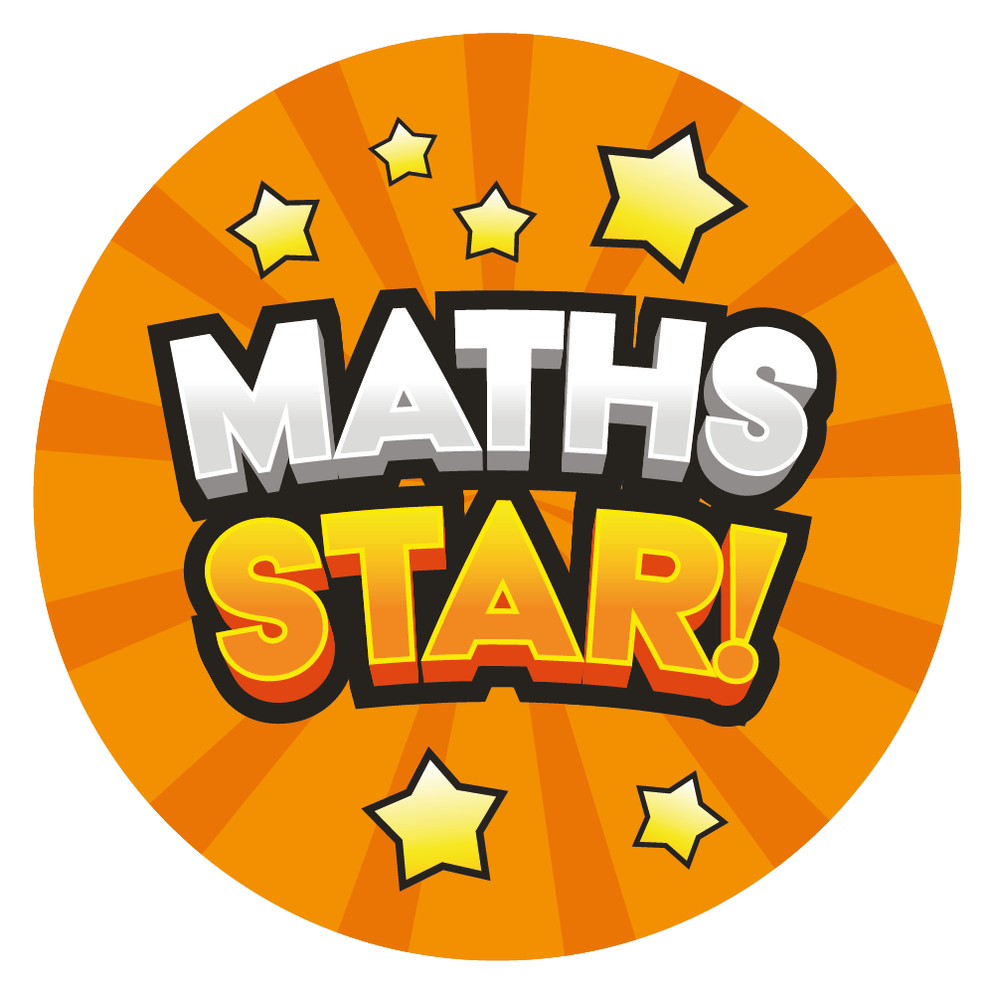 Maths Star Reward Stickers — MyClassroom