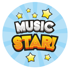 Music Star Reward Stickers — MyClassroom
