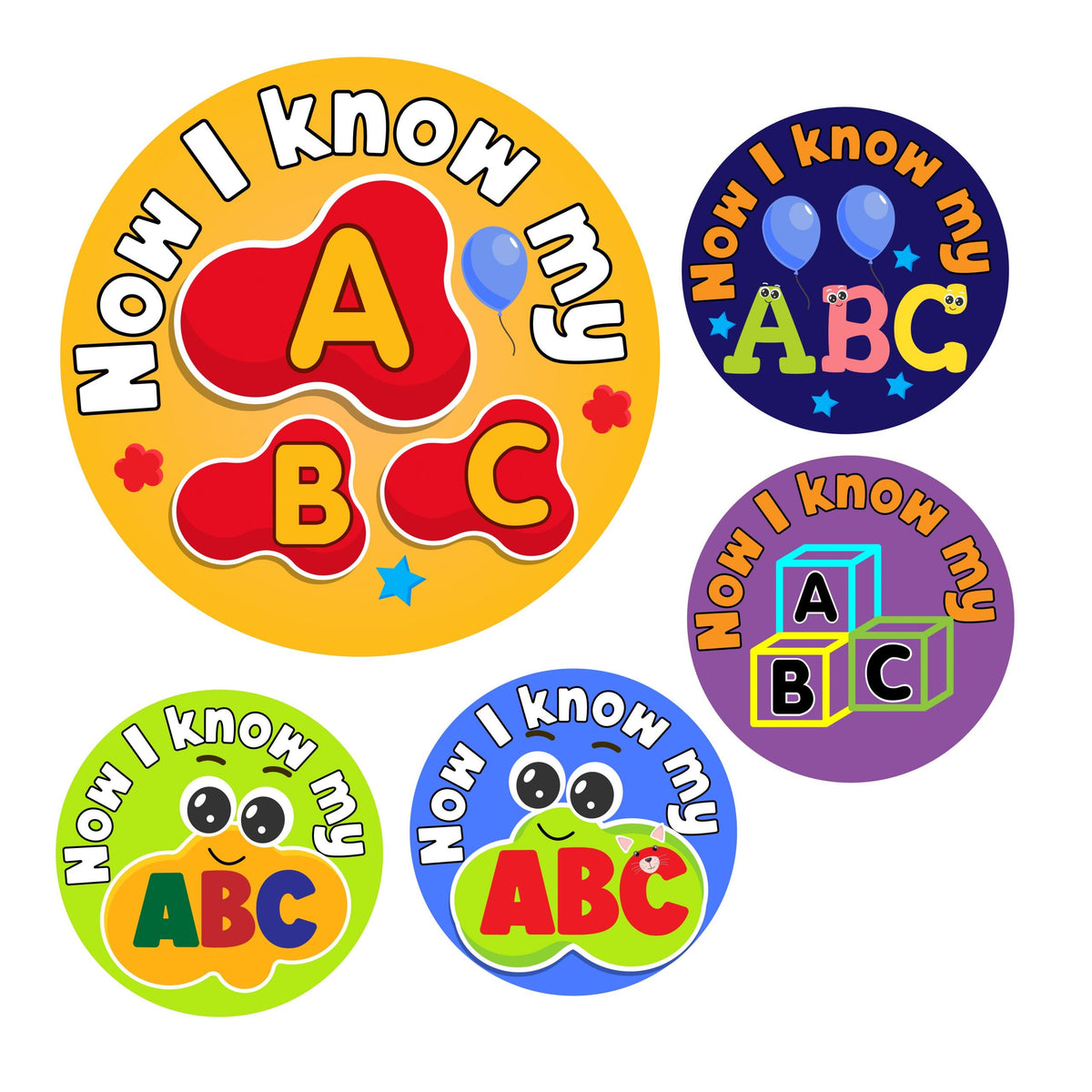 Now I Know My ABC Stickers — MyClassroom