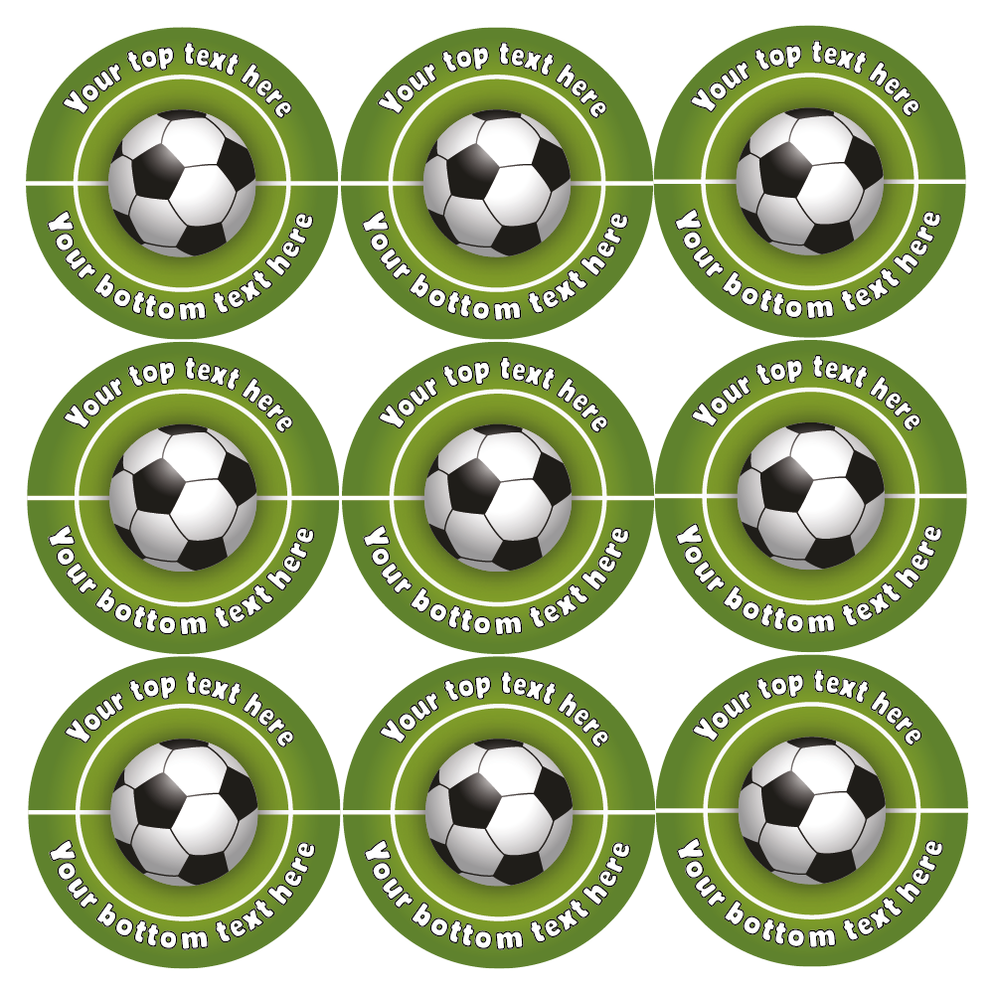 Personalised Football Reward Stickers — MyClassroom