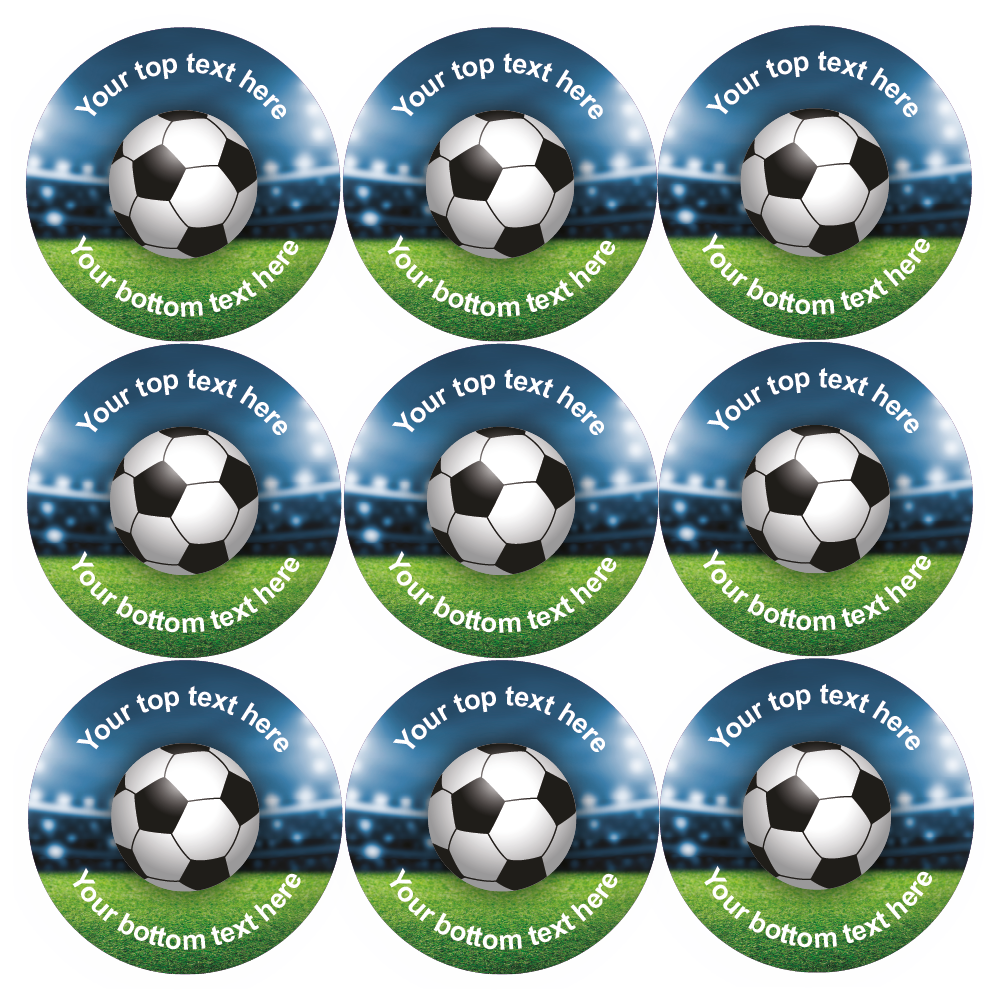 Personalised Football Stadium Reward Stickers — MyClassroom