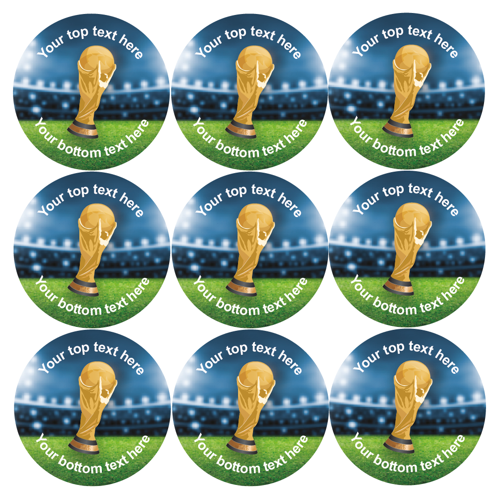 Personalised World Cup Reward Stickers — MyClassroom