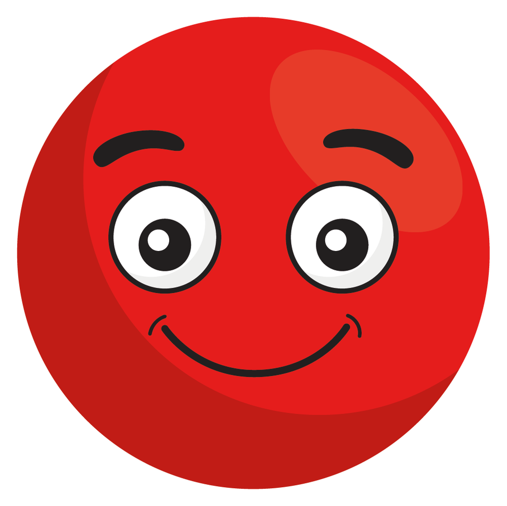 Red Clown Nose Reward Stickers — MyClassroom