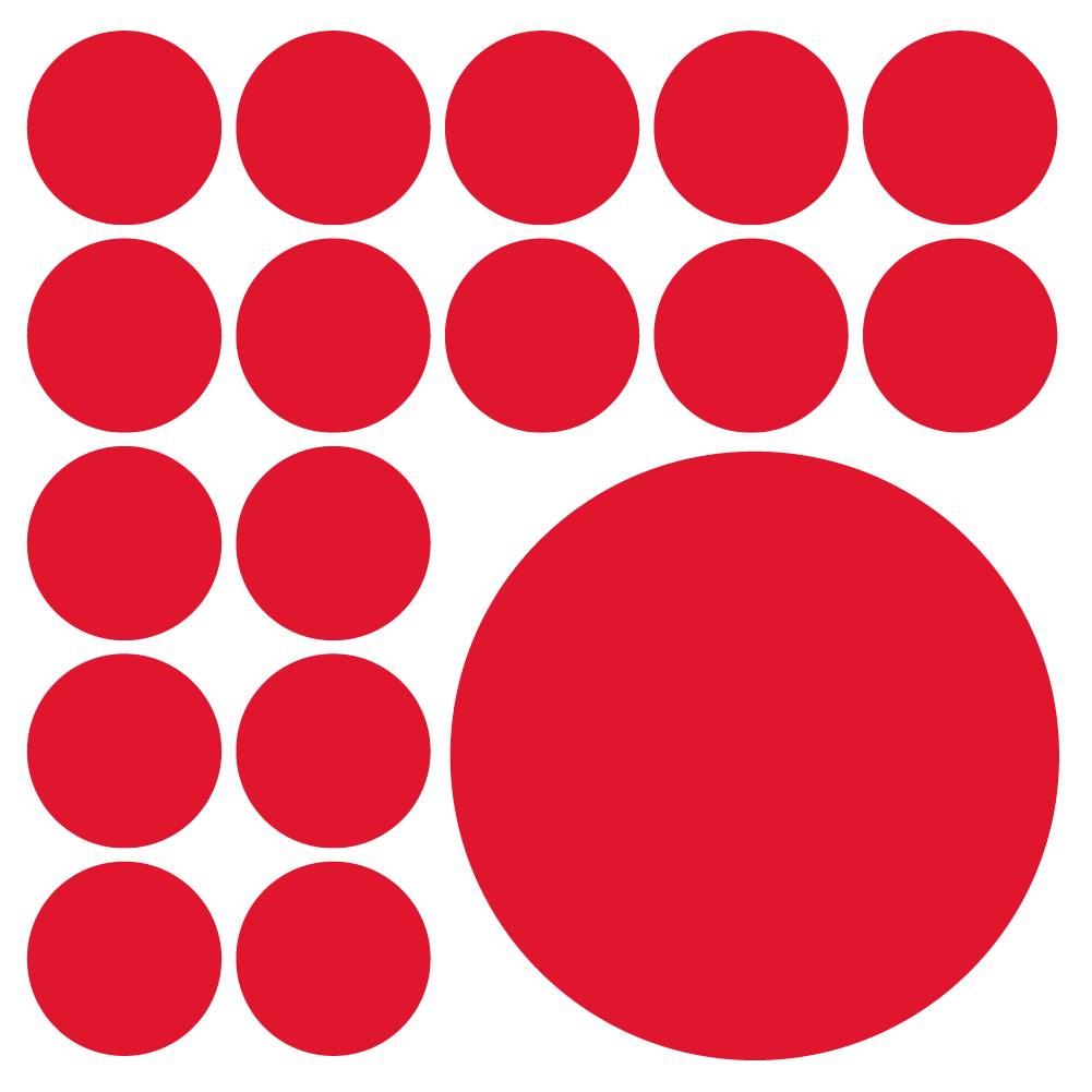 900 Red Marking Dot Stickers 10mm — MyClassroom