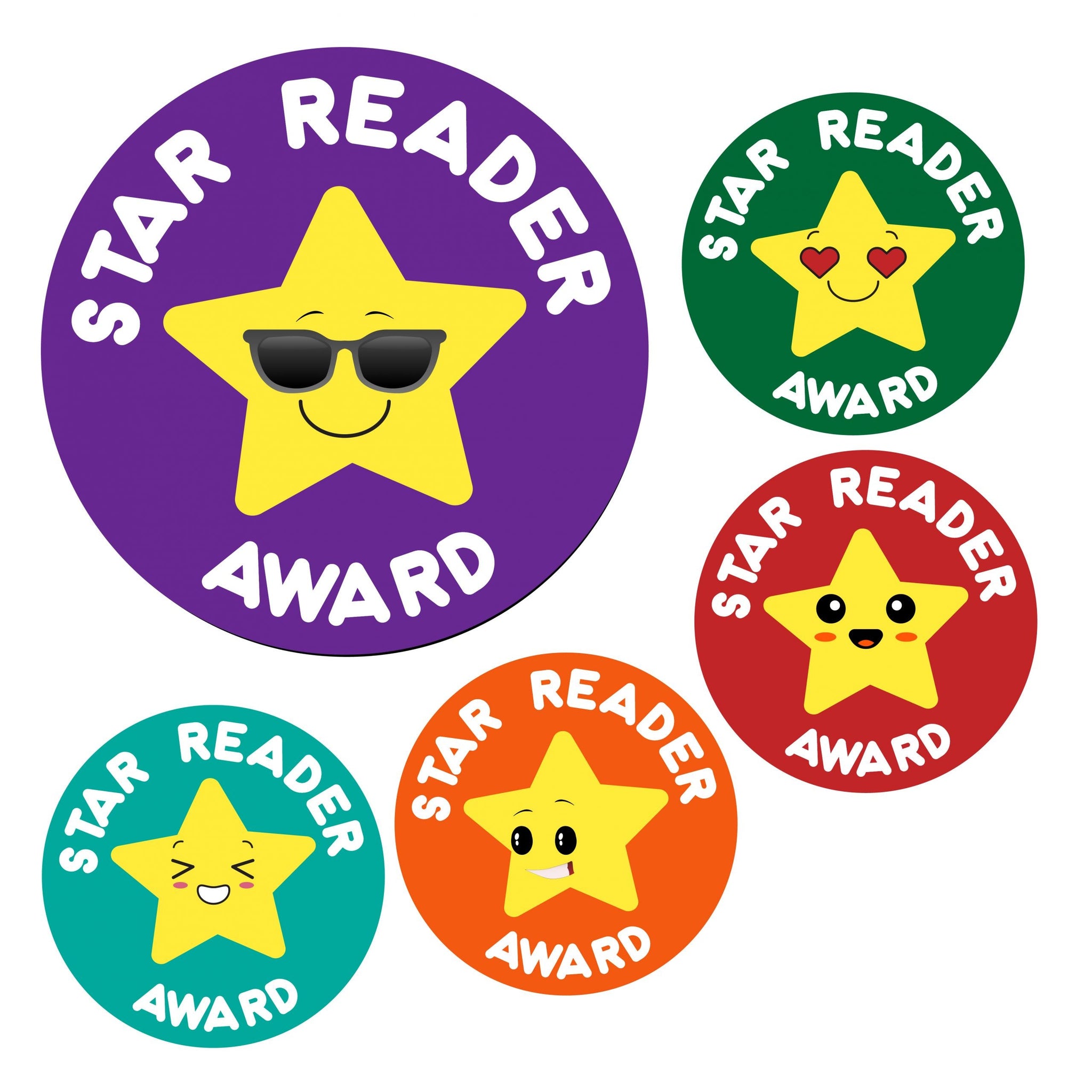 Reading Reward Stickers — MyClassroom