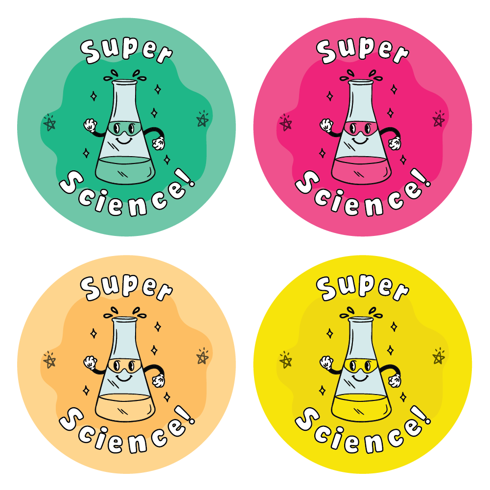 Super Science Reward Stickers — MyClassroom
